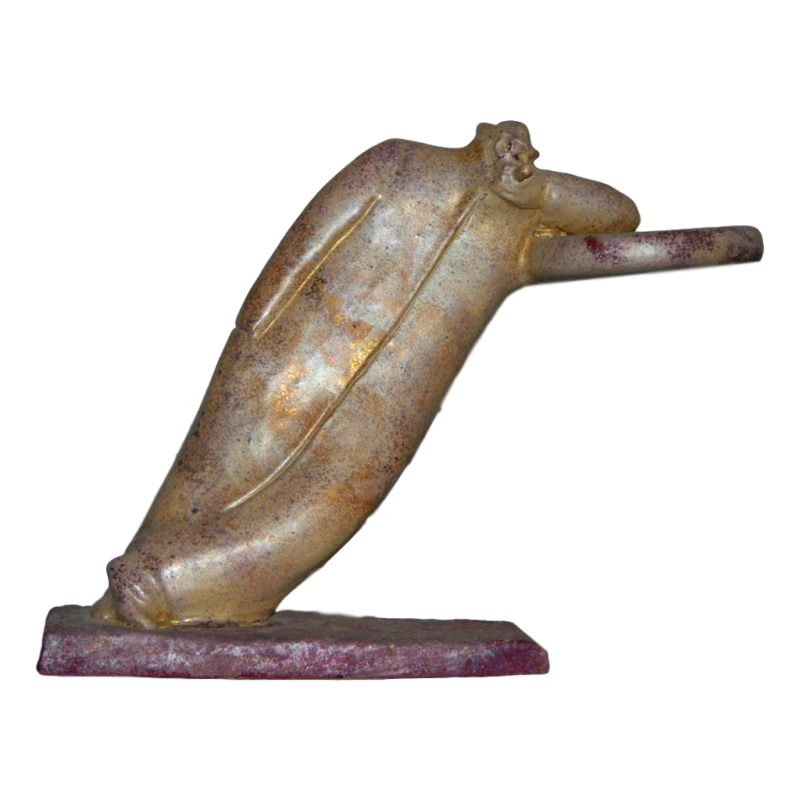 Sculpture "Man with Cigar" by Sergio Zanni