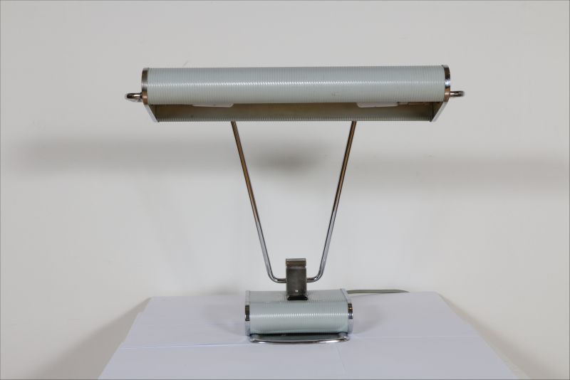 Famous Desk Lamp by Eileen Gray for Jumo Editor, Art Deco, circa 1945