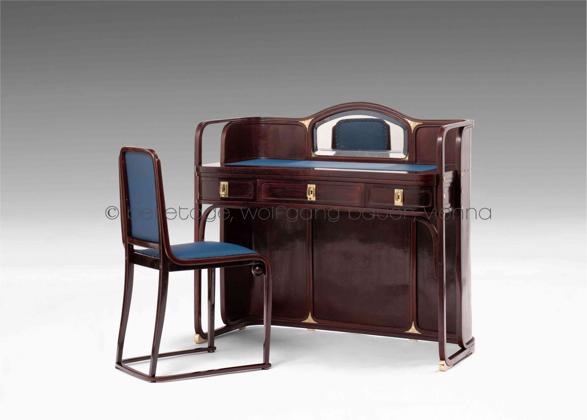 KOLOMAN MOSER, J. & J. KOHN, DESK, Vienna 1902