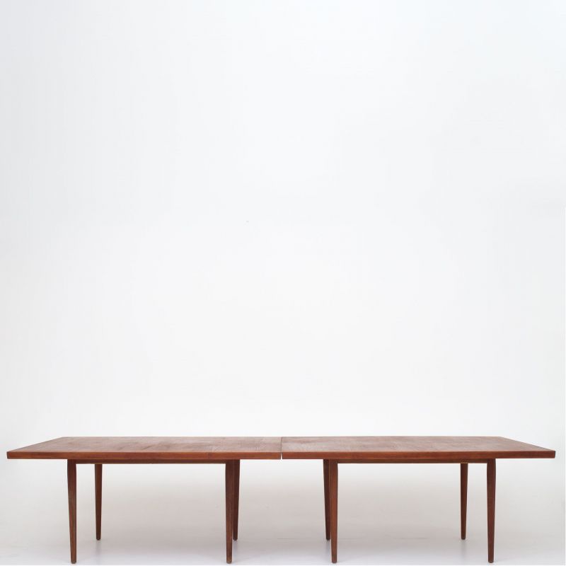 Conference table in teak