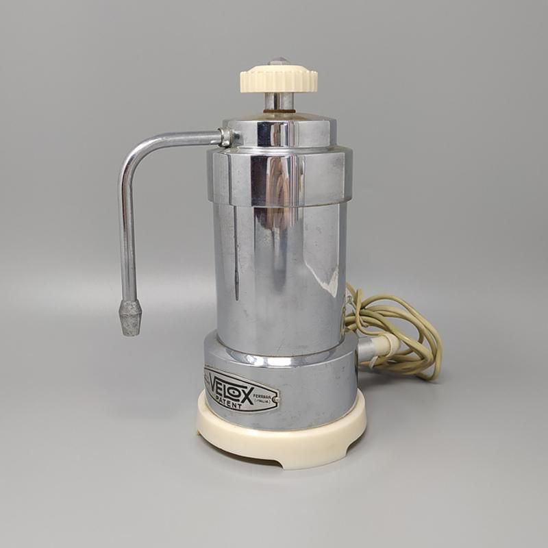 1950s Italian Big Velox Espresso Coffee Machine designed by P. Malago