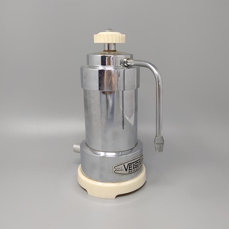 1950s Italian Big Velox Espresso Coffee Machine designed by P. Malago