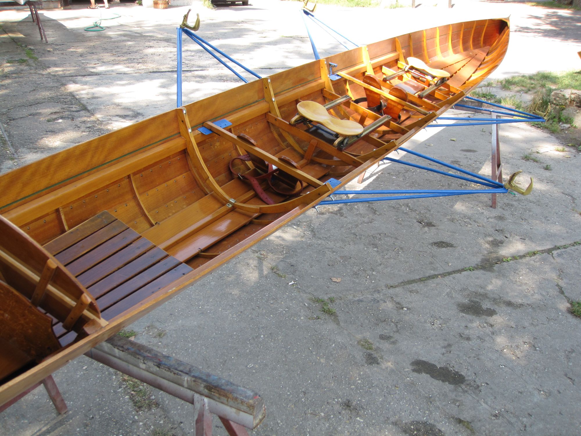 Mid century modern rowing boat 1950's