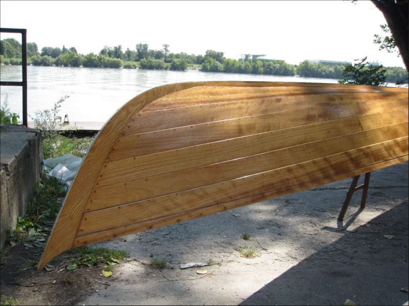 Mid century modern rowing boat 1950's