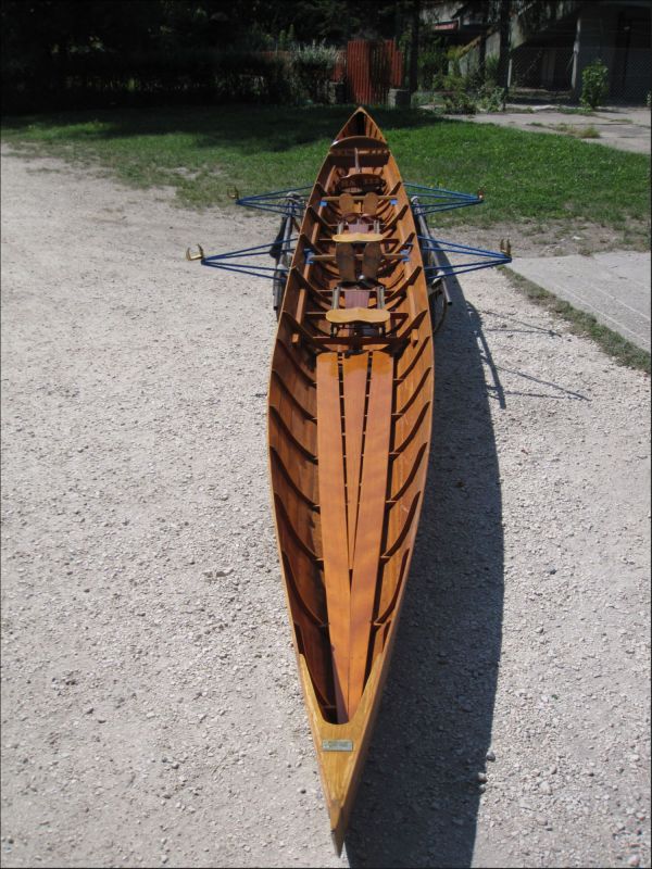 Mid century modern rowing boat 1950's