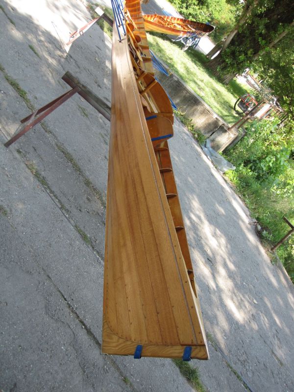 Mid century modern rowing boat 1950's