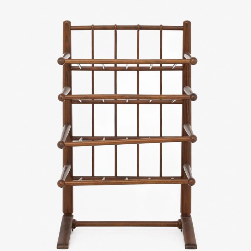 Magazine rack in beech