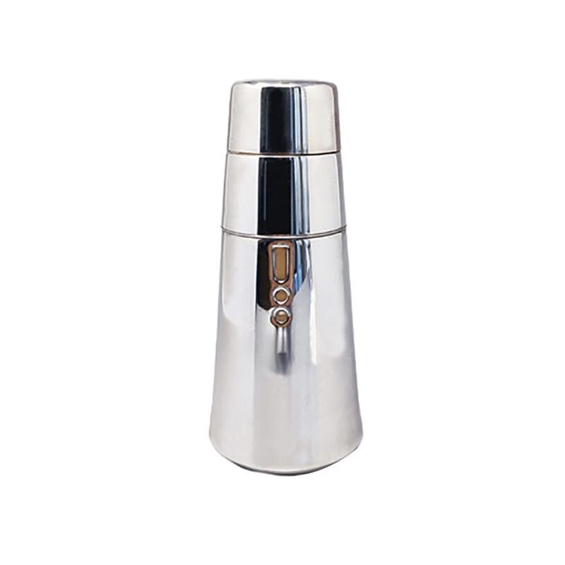 1960s Astonishing Cocktail Shaker In Silver Plated by LARAS. Made in Italy
