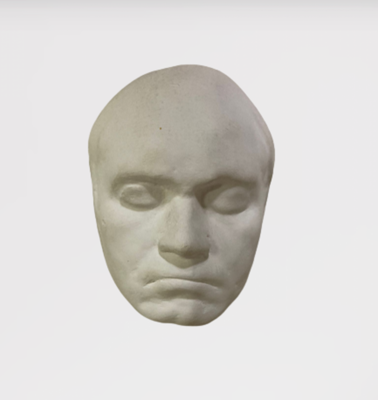 Rare Vintage Collectible Ludwig van Beethoven Life Size Death Mask ...