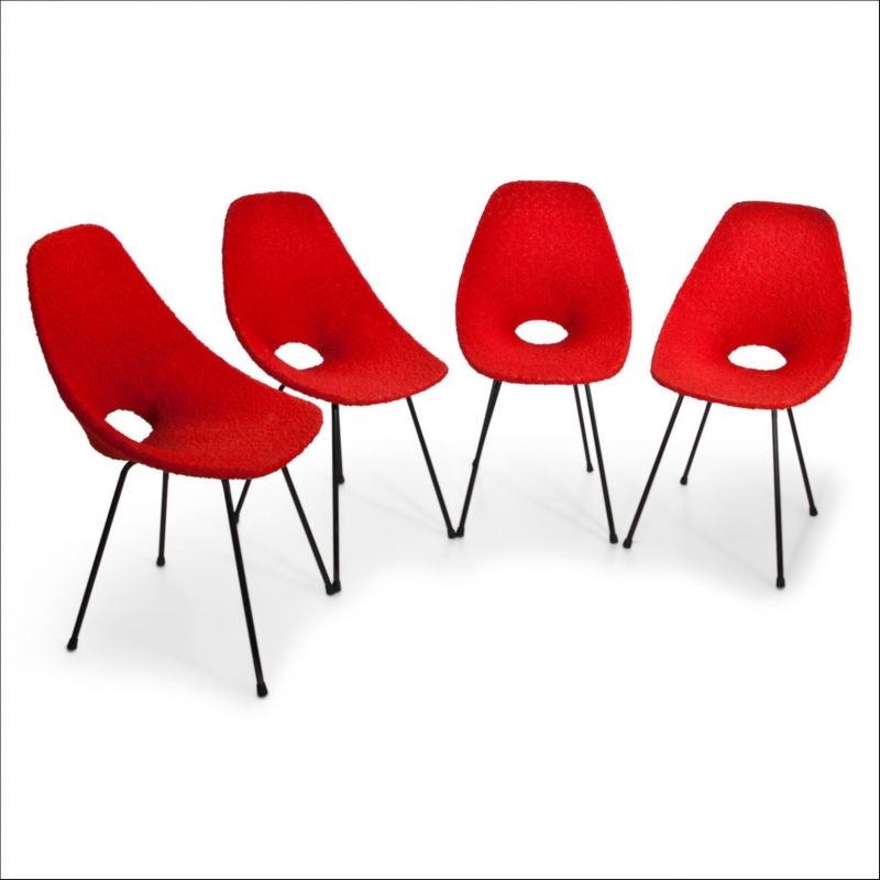 Mid century Modern chairs Italy 1960s