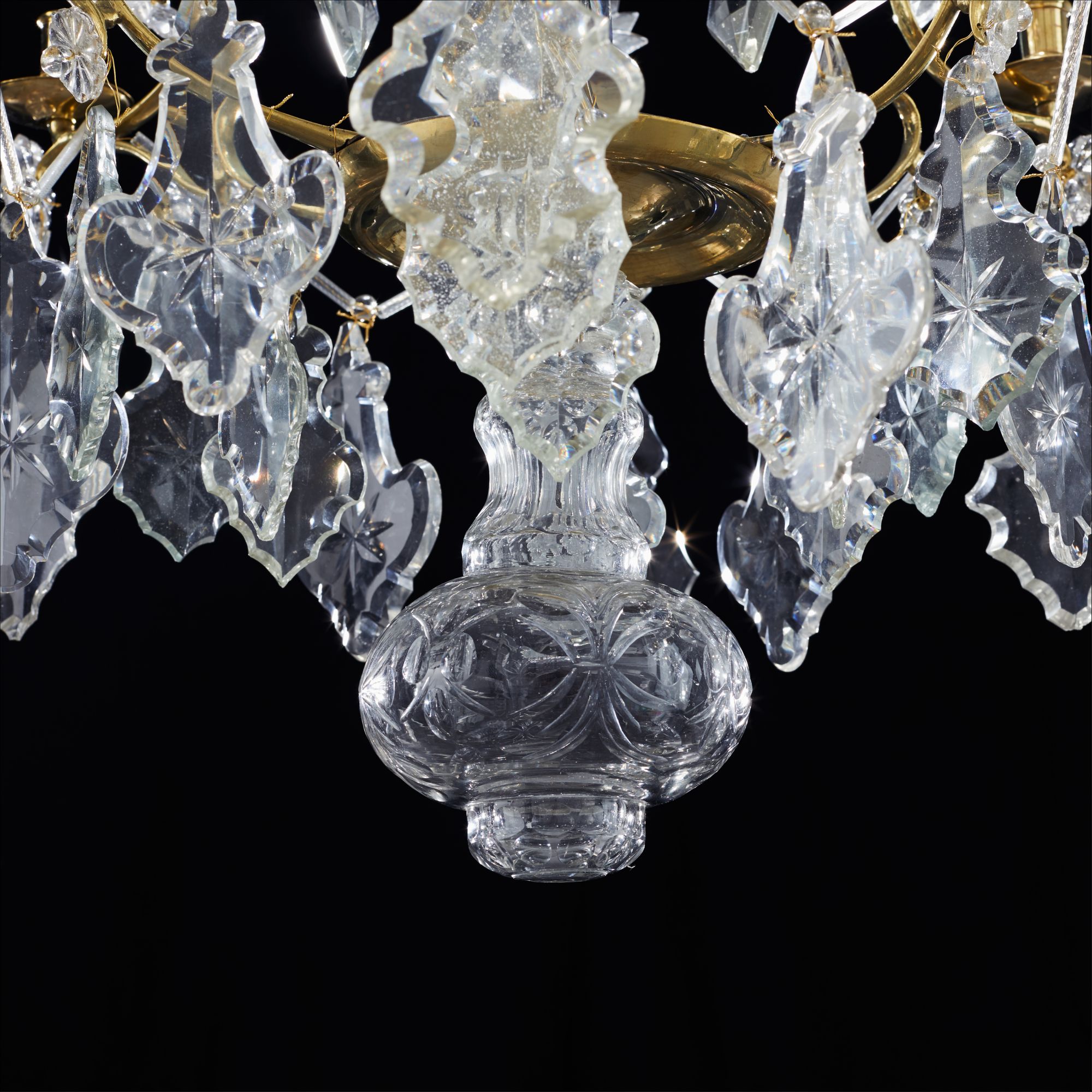 Swedish rococo chandelier