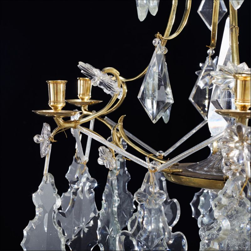 Swedish rococo chandelier