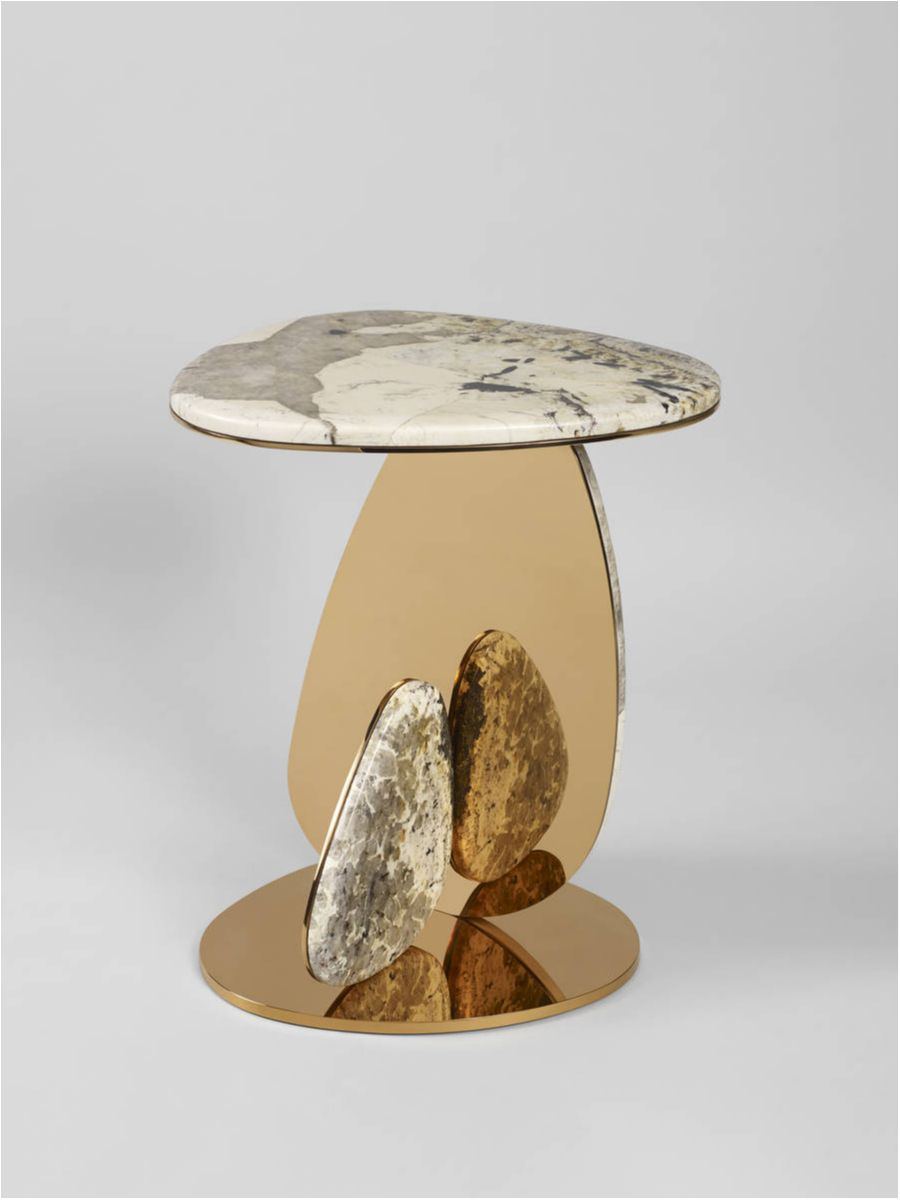 'JinYe' Side Table #2 by Studio MVW, 2019
